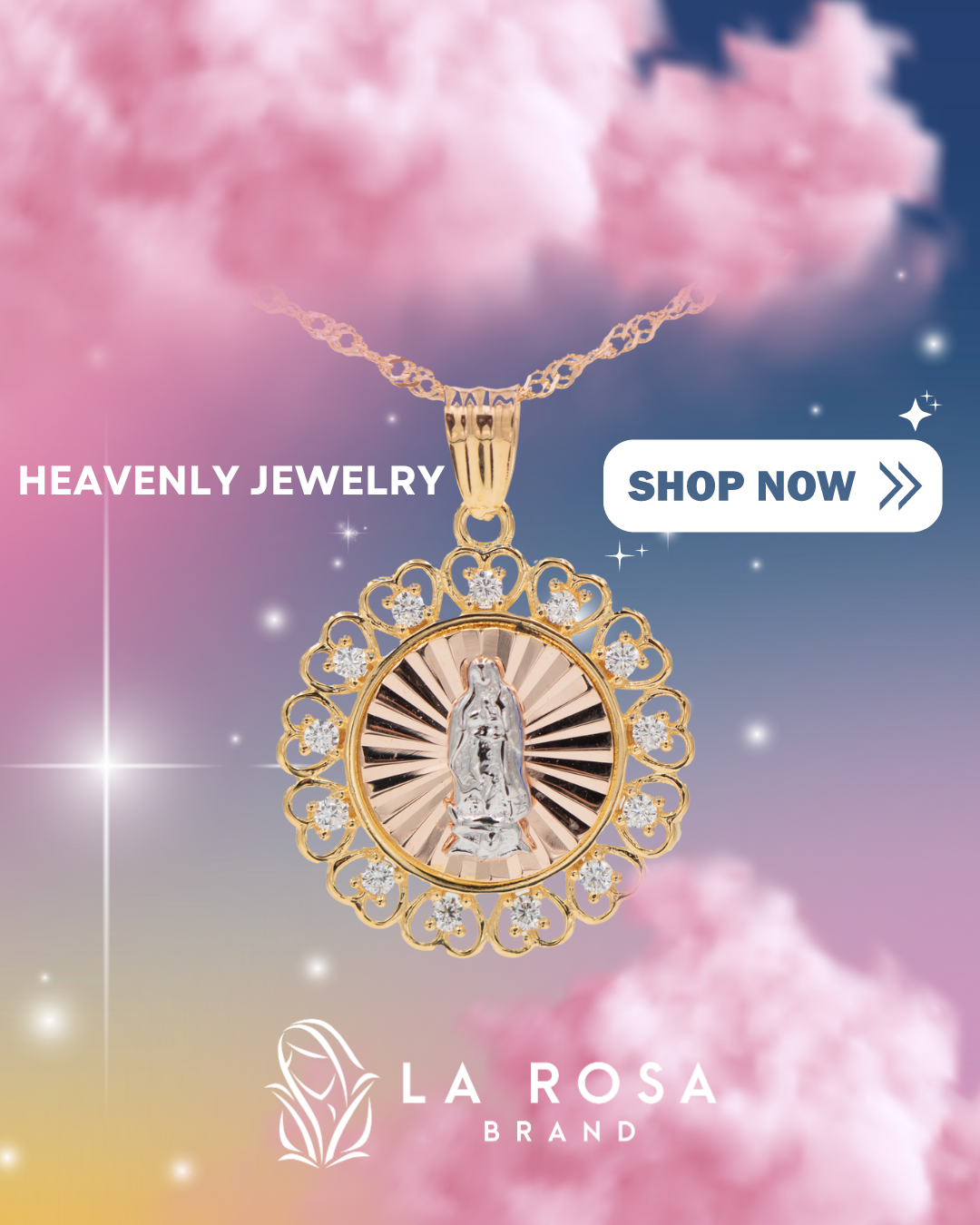 La Rosa Brand Jewelry | Religious & Fashion Jewelry